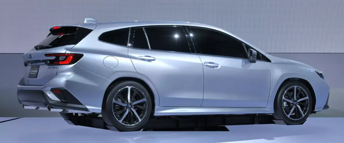 Subaru Levorg Wagon i andra generationen ändrade motorn 10133_1