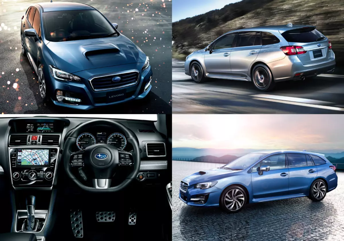 Subaru Levorg Wagon i andra generationen ändrade motorn 10133_3