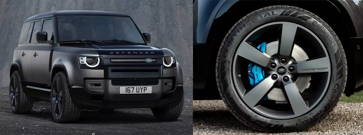 Inezelwe: I-Land Rover Defender V8 yafinyelela eRussia