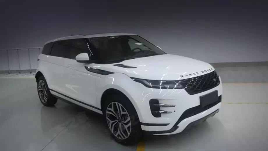 URange Rover Evoque uthole ukuguqulwa okuphezulu