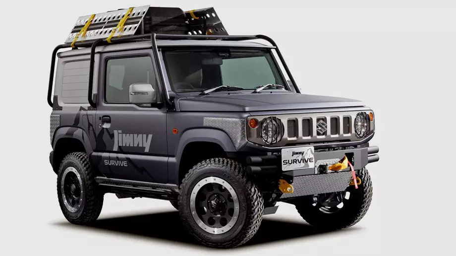 New Suzuki Jimny azagerageza nka pikipiki 10279_1