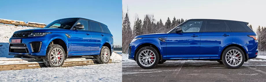 Compare Mercedes-AMG G 63 en Range Rover Sport SVR 1031_27