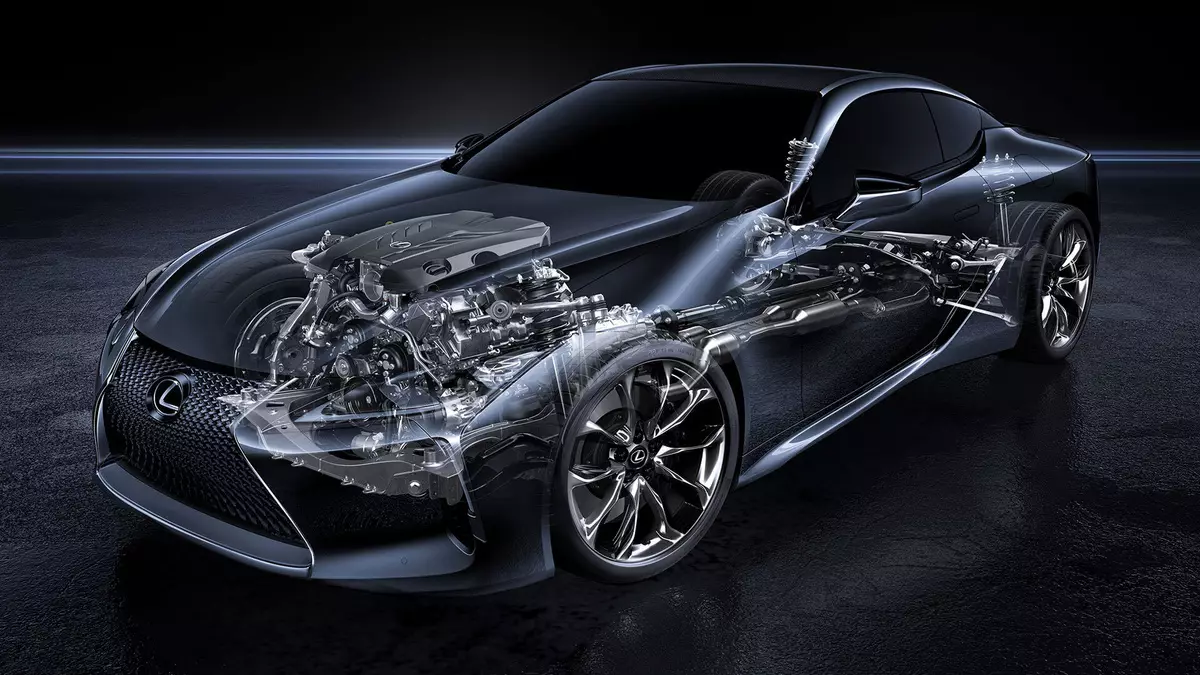 Biz üstünlikli bilelikde gözleginde Lexus LC 500 teklip iki adamlyk 1054_11