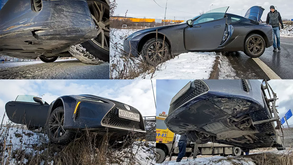 Halt in Schritt vom Verständnis des Coupés Lexus LC 500 1055_39