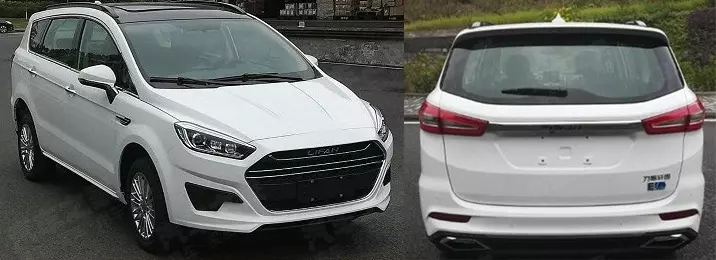 Ny Clone Vena Vena Vena Ford S-Max dia lasa herinaratra