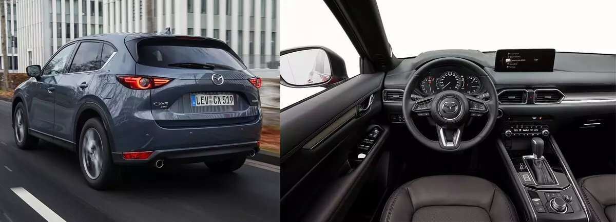 Europa Mazda Cx-5 ua toe faafouina i luga o masini ma faaee atu