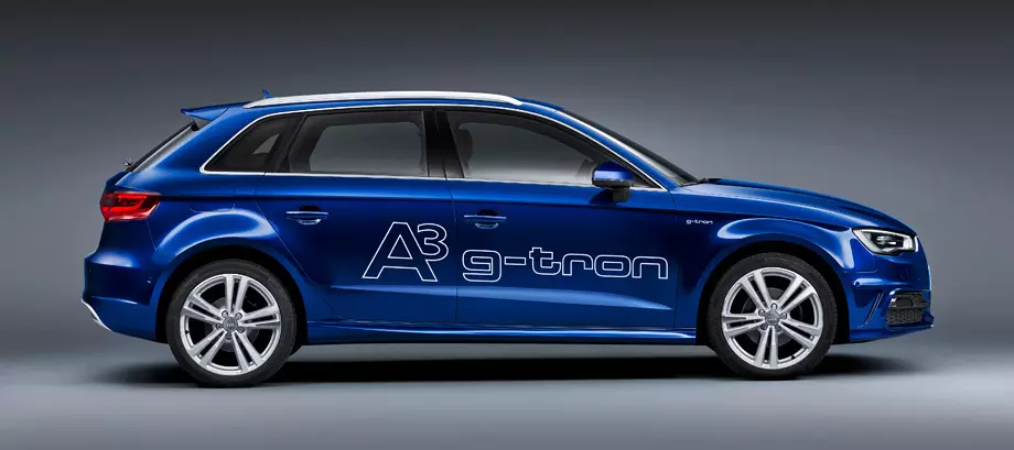 I-serial Audi A3 G-Tron izokhonjiswa e-Geneva motor Show 11332_3