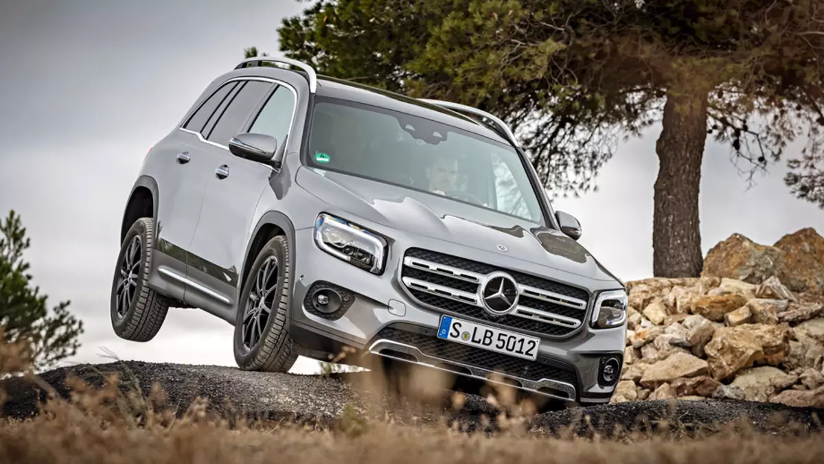 Mercedes-Benz GLB Crossover에서 Gelick의 정신을 느껴보십시오. 1156_7