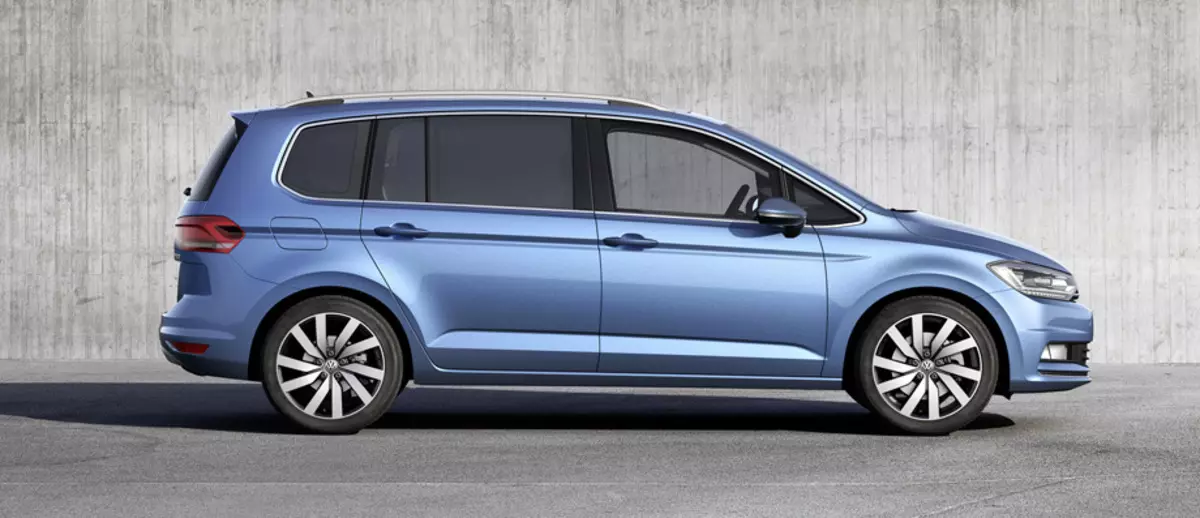 Compactwan Volkswagen Touran нь модульт платформыг туршиж үзсэн 11718_1