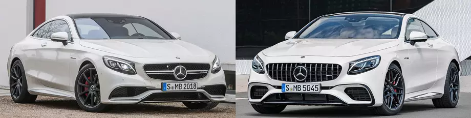 Koup ak dekapotab Mercedes-Benz S-klas mete ajou apre Sedan la 11778_11