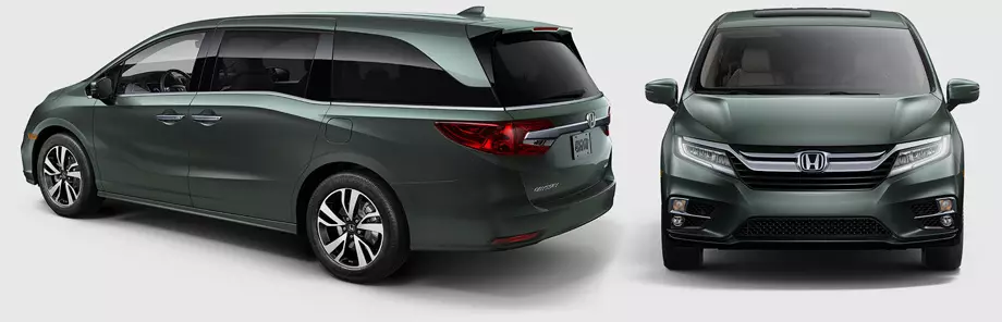 Minivan Honda Odyssey te vin jwenn yon 