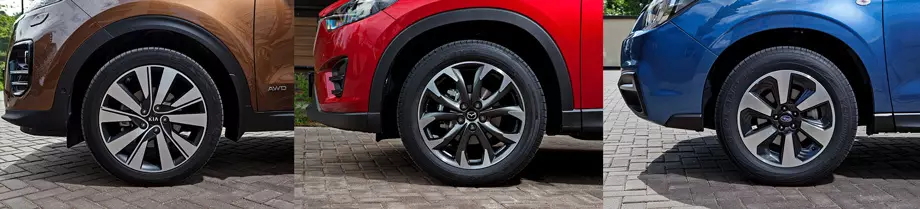 Кроссоверс Кия Патрас, Mazda CX-5 һәм Субару урманчысы белән чагыштырыгыз 12208_1