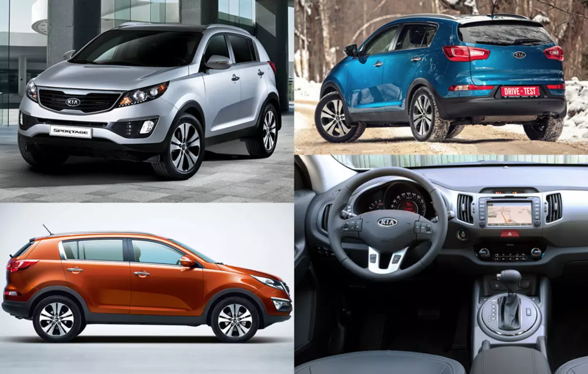 နှိုငျးယှဉျ crossover Kia Sportage, Mazda ကား CX-5 နှင့် Subaru သစ်တော 12208_31