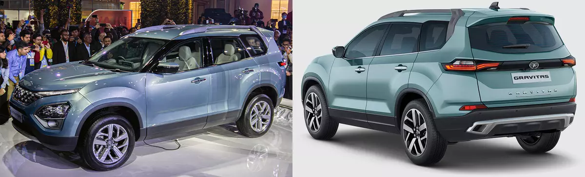 Superior Parkett Tata Harrier schien drei Konzepte zu sein 12239_2