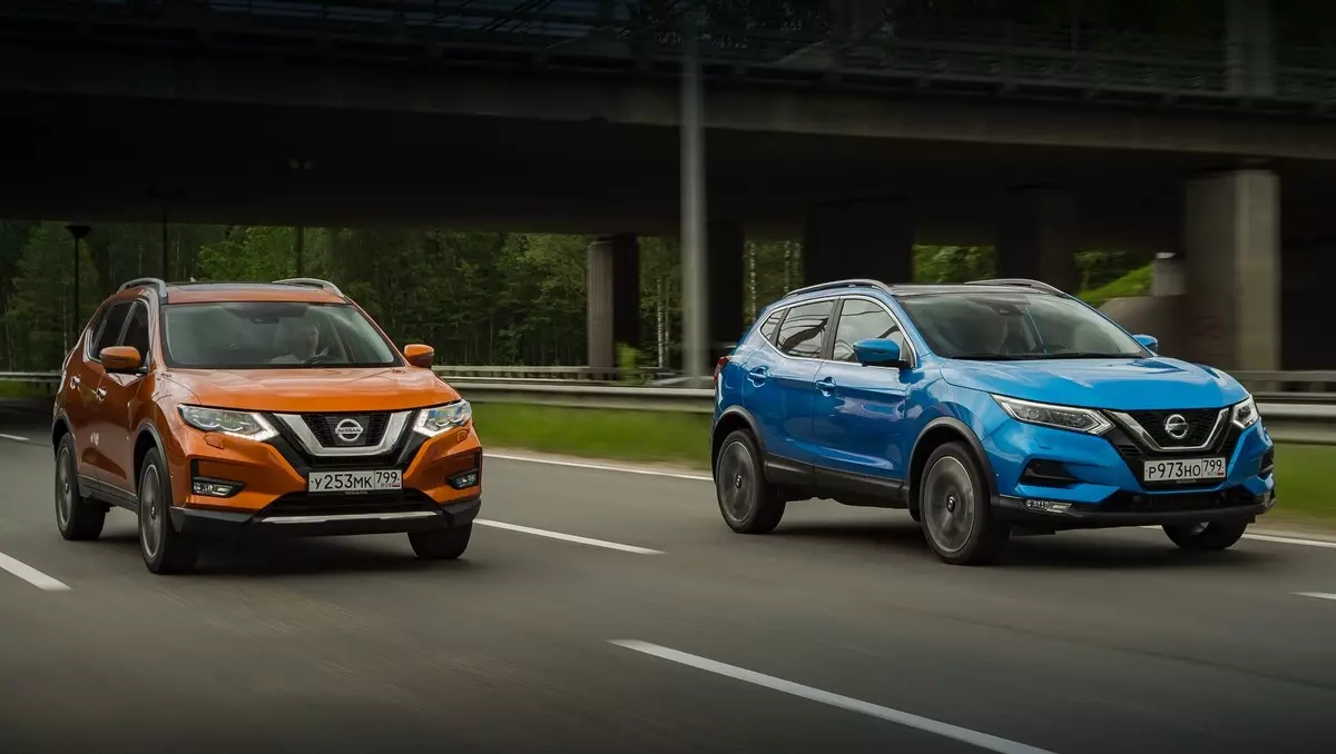 Rusya'da yarı otopil ile donatılmış Nissan Qashqai ve X-Trail