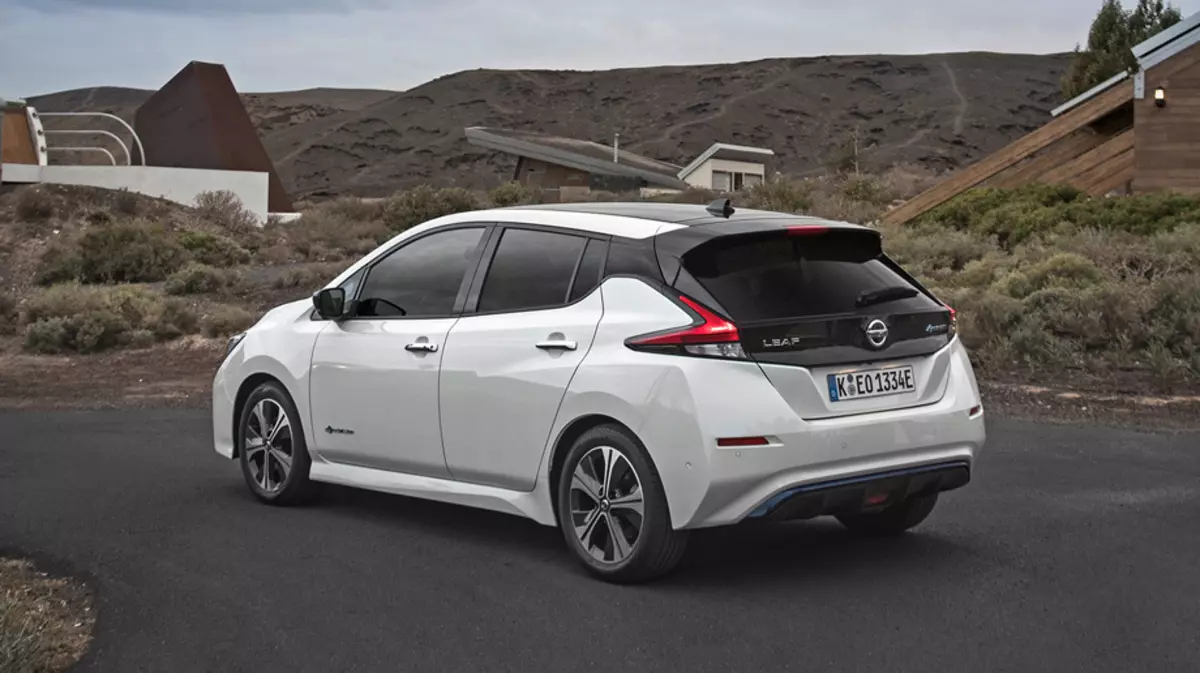 Pagdumala sa Nissan Leaf Electrocarrier nga adunay usa ka pedal 1231_3