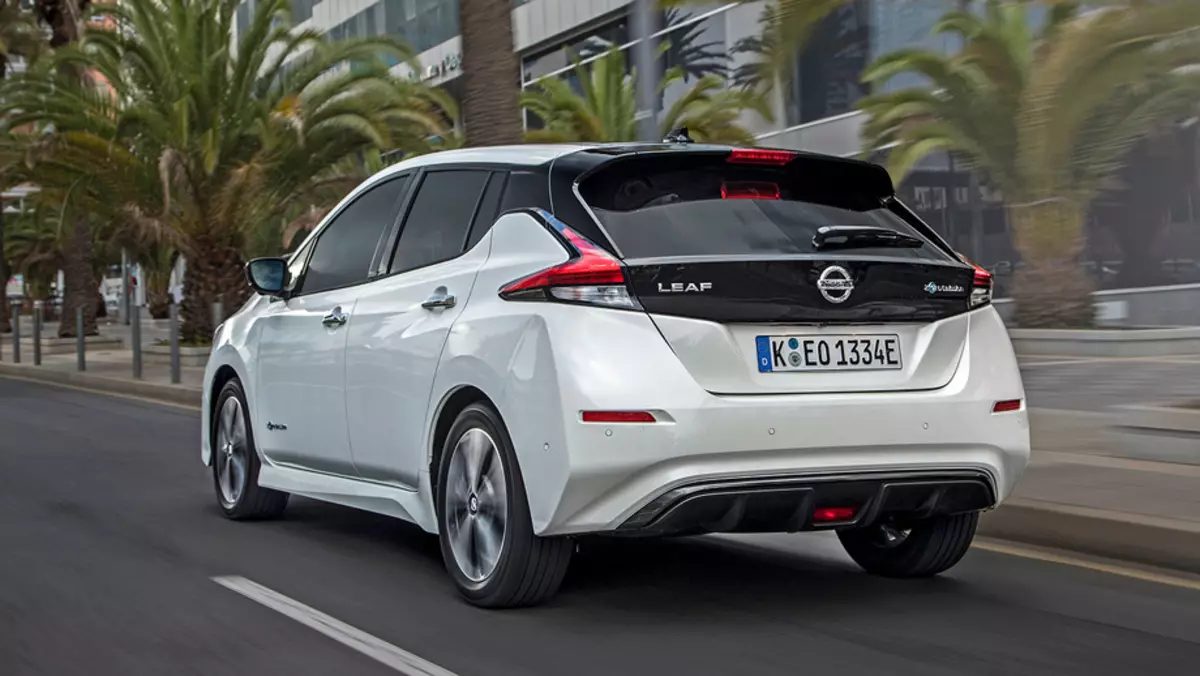 Bestuur Nissan Leaf Electrocarrier met een pedaal 1231_7