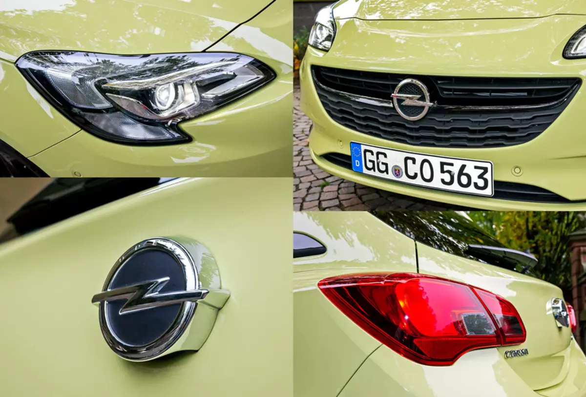 Vi er overbevist om deceptivity af udseendet af hatchback Opel Corsa 1249_4