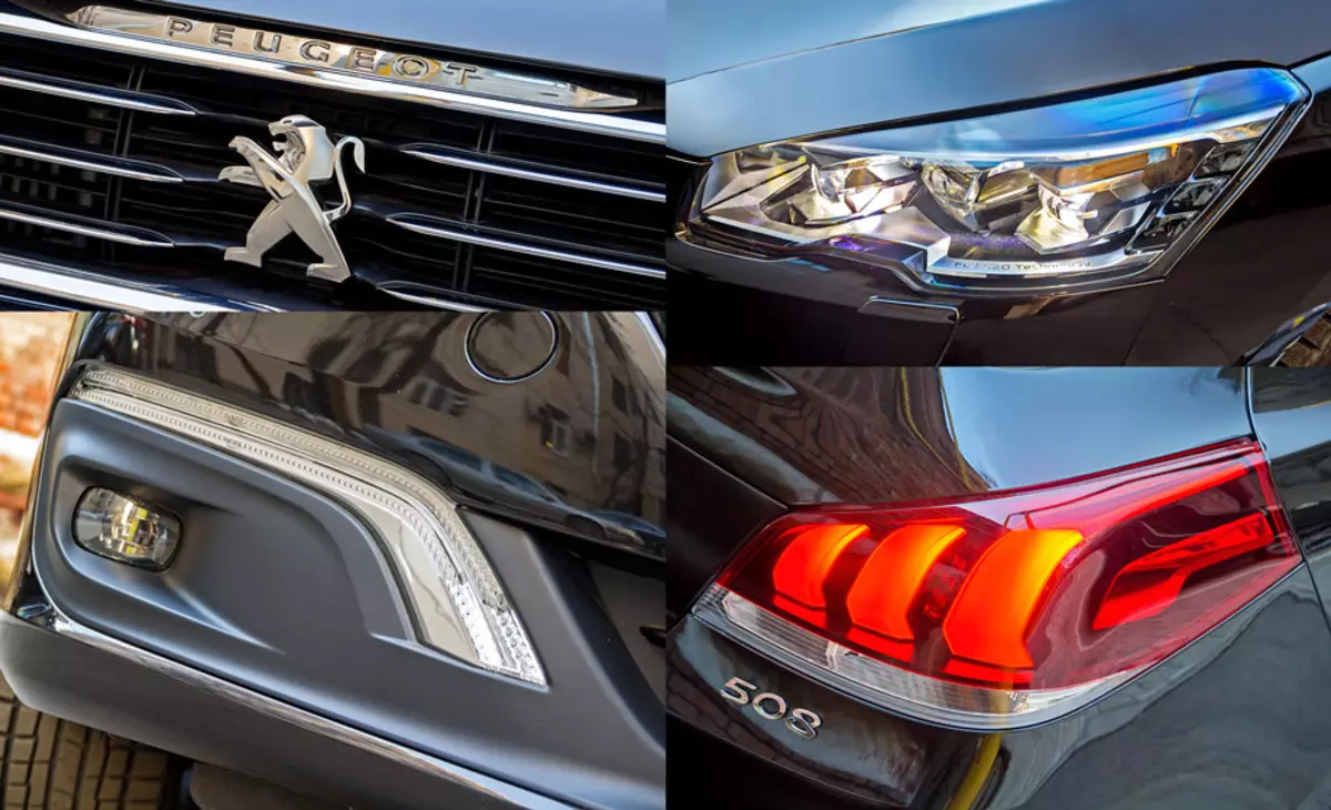 கடந்த காலத்தில் இருந்து புதுப்பிக்கப்பட்ட Sedan Peugeot 508 இல் நாங்கள் பார்க்கிறோம் 1274_2