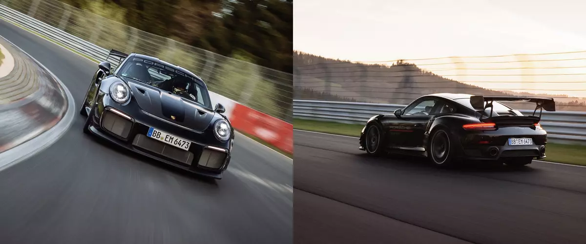 Chuir Porsche 911 GT2 RS taifead le pacáiste oifigiúil