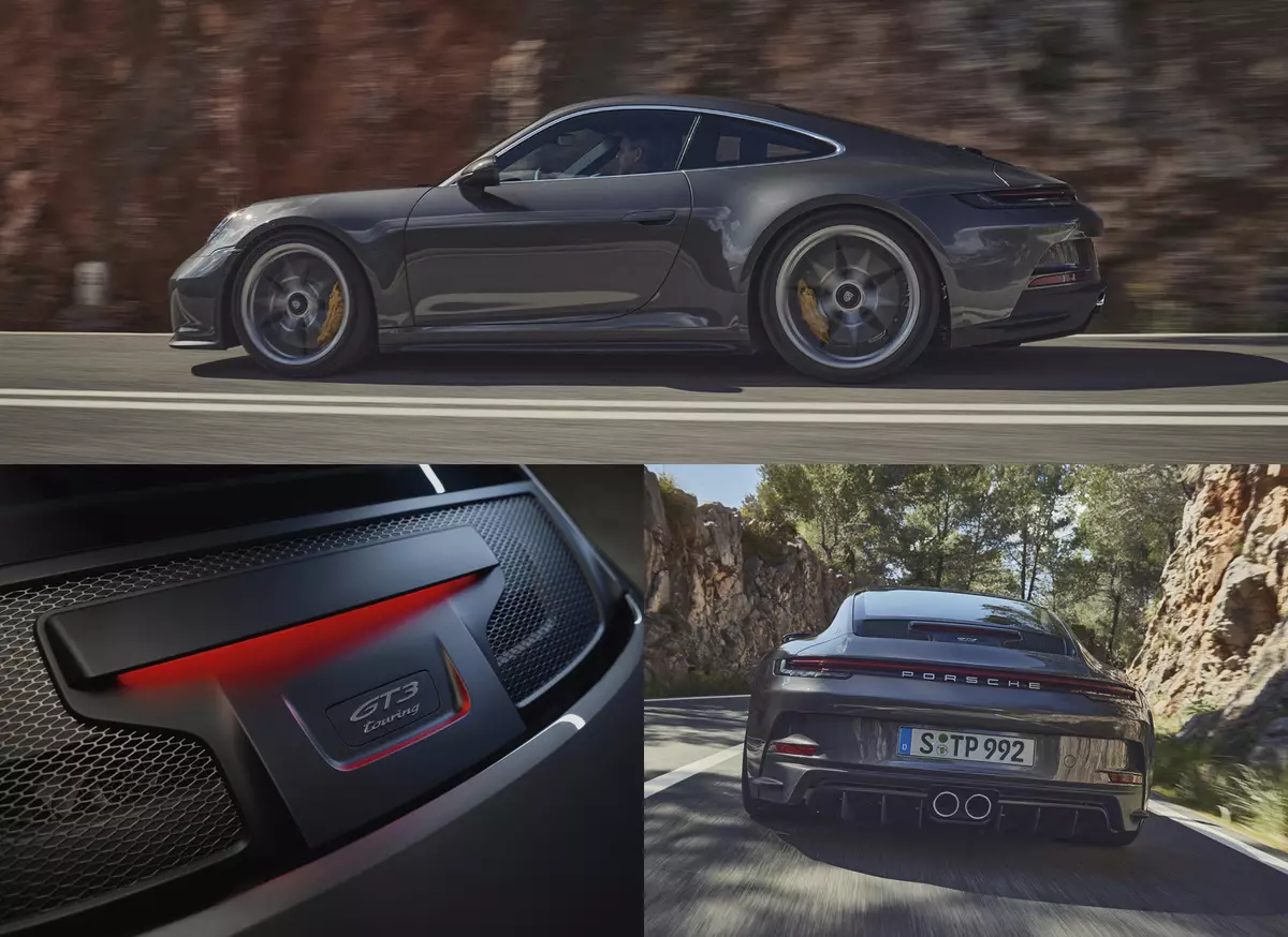 Porsche 911 GT3 Touring untuk pertama kalinya menyarankan pilihan transmisi