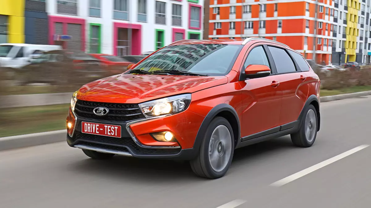 Watly Wagon Lada Vesta SW Kia Rio X-Line və Renault Sandero Stepway ilə Xaç 1328_14