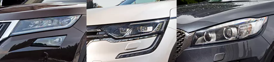 Muna godiya da Skoda Kodiaq, Renault Koleos, Kia Sorento Firayim 1329_3