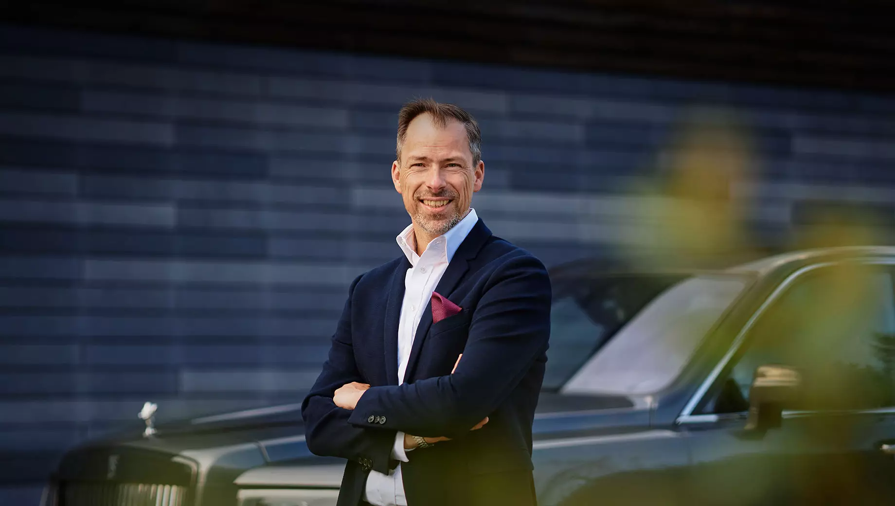 Anders Erwärmung ernannte Chefdesigner Rolls-Royce