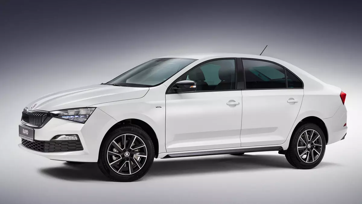 Skoda Rapid Dressed for Russia in the Sport Edition version