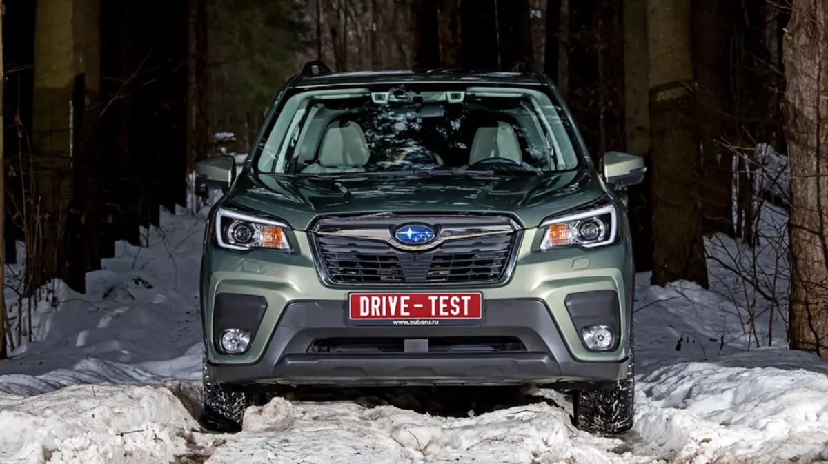 Vi gir en hyllest til Subaru Forester Crossover med en basismotor 2.0 1383_3