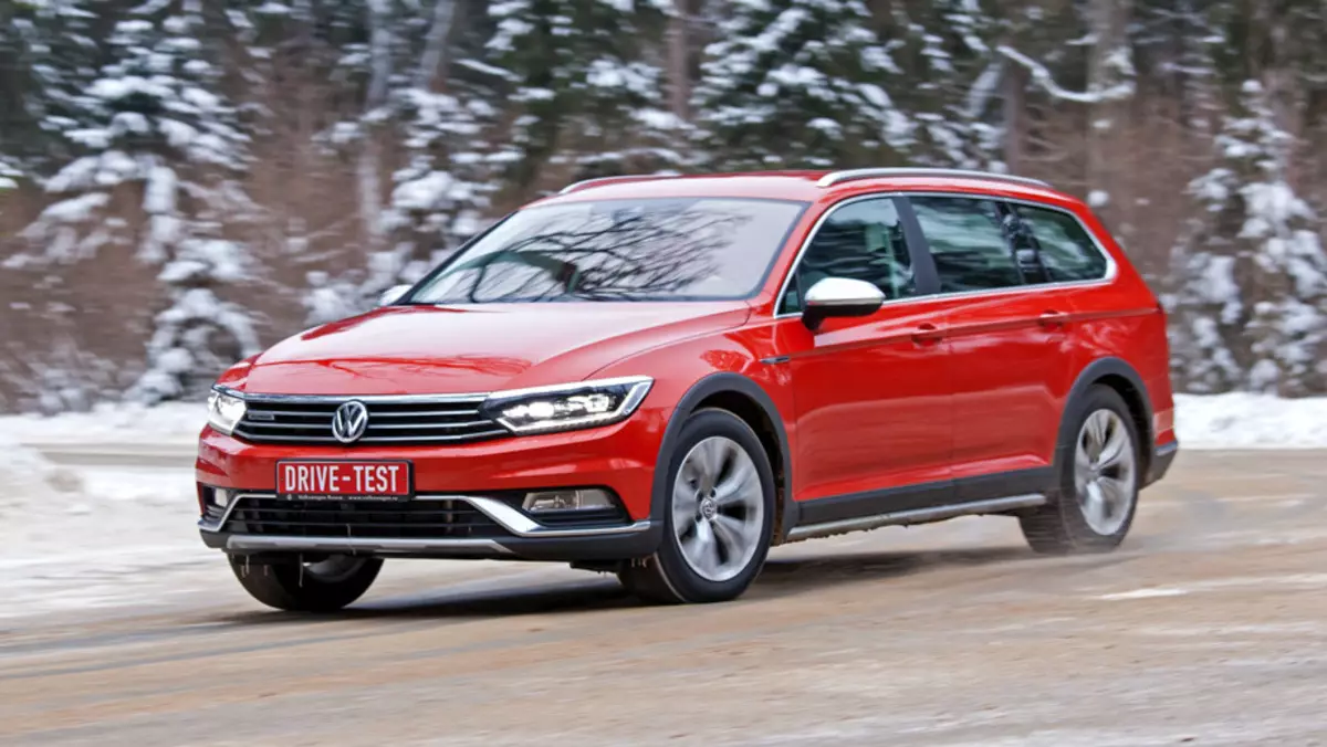 Re beha bophelo ba kabaru ho hanyetsoa ea VW Passat Alltrack Universal Universal 1388_9