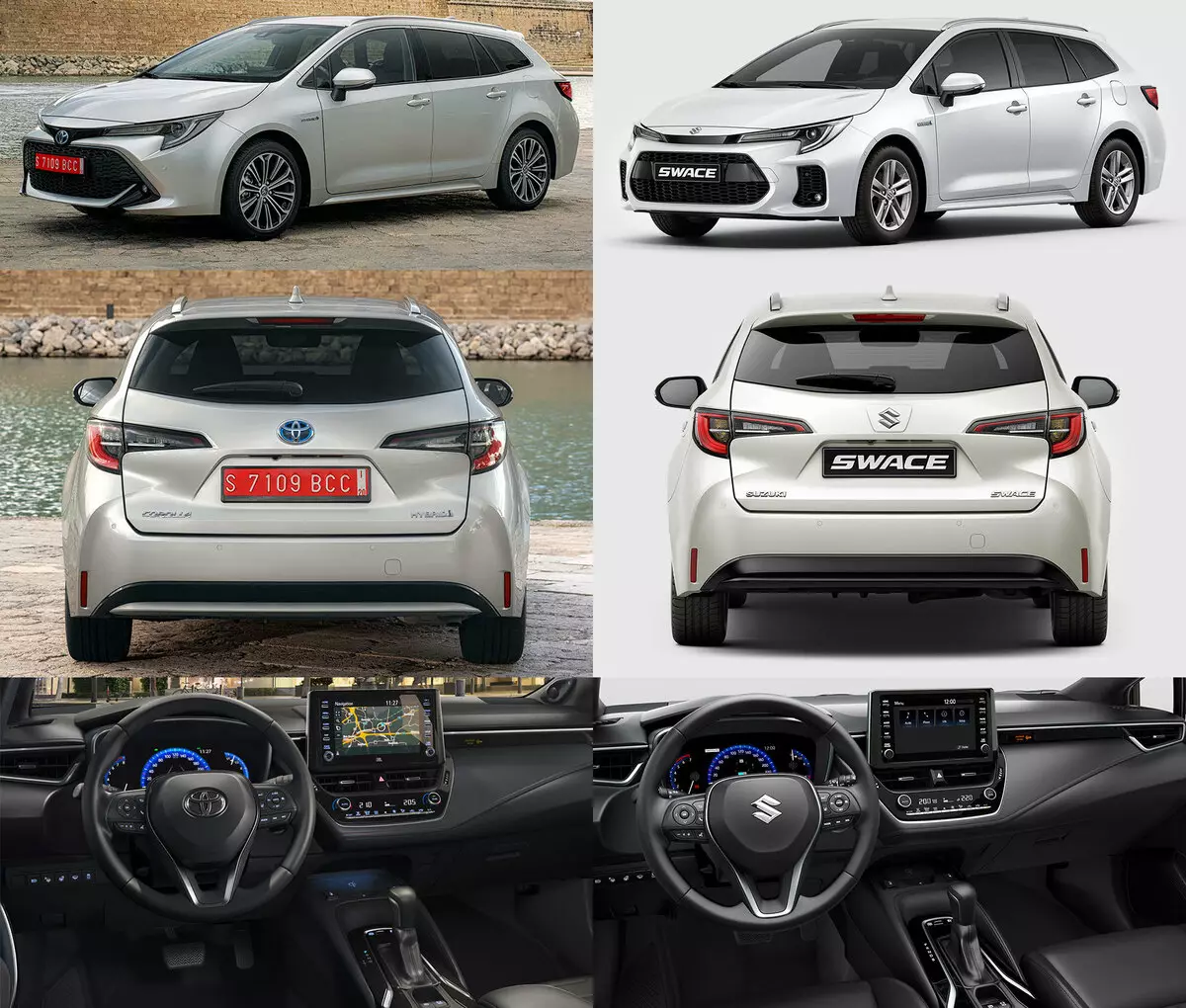 Suzuki Shoaze Hybrid го повтори Toyota Corolla вагон 1398_3