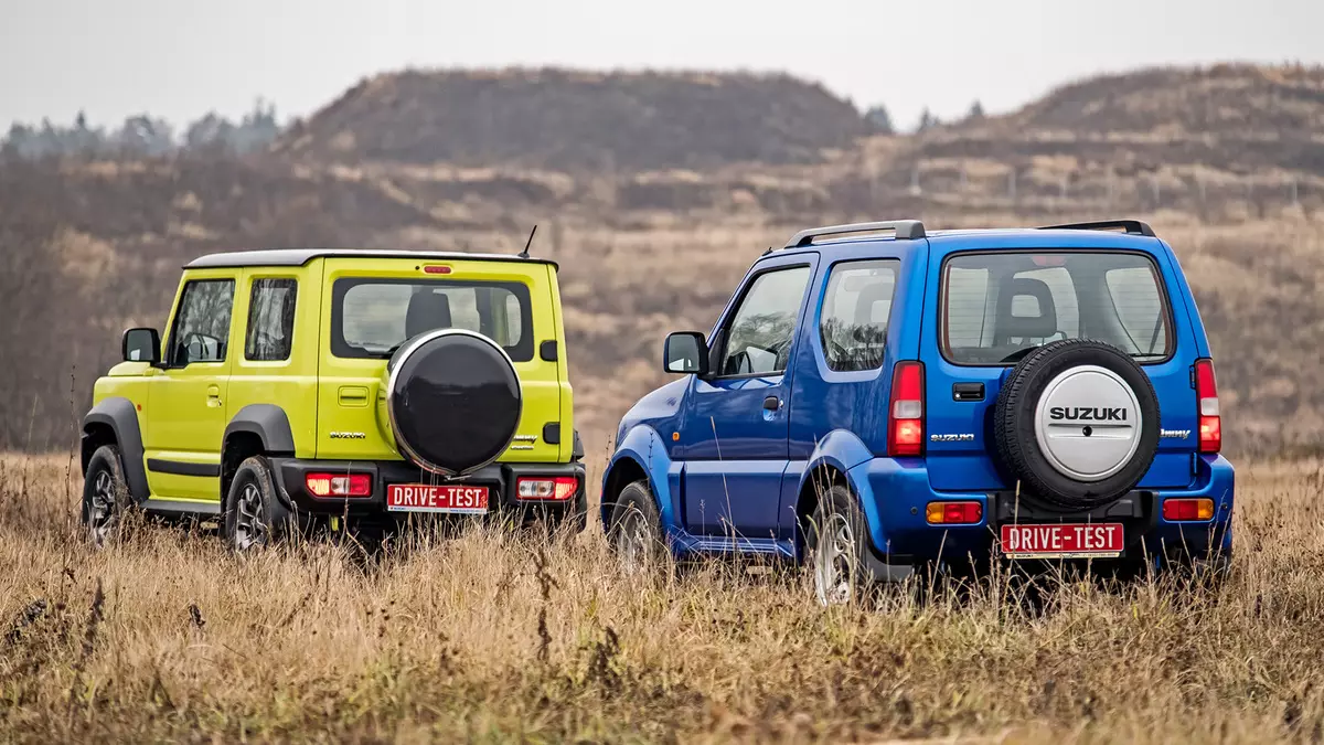 Re kenya letsoho ho phahamisoa ha Suzuki Jimny holim'a pele 1404_14