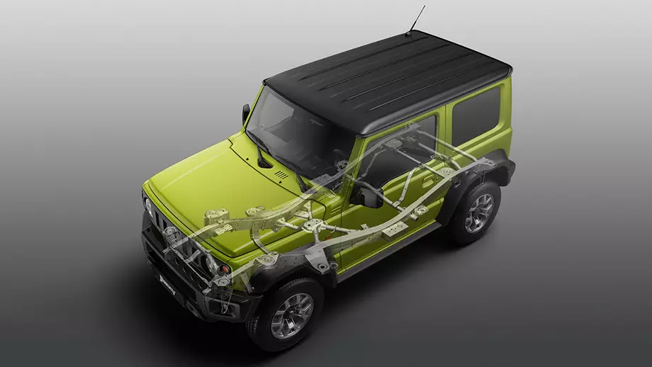 Re kenya letsoho ho phahamisoa ha Suzuki Jimny holim'a pele 1404_15