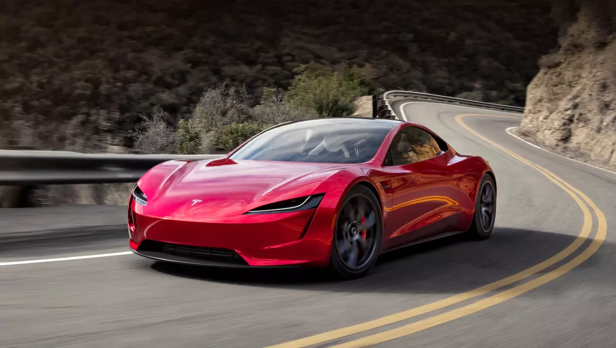 Ilon máscara fará com que o Tesla Roadster voe no sentido literal