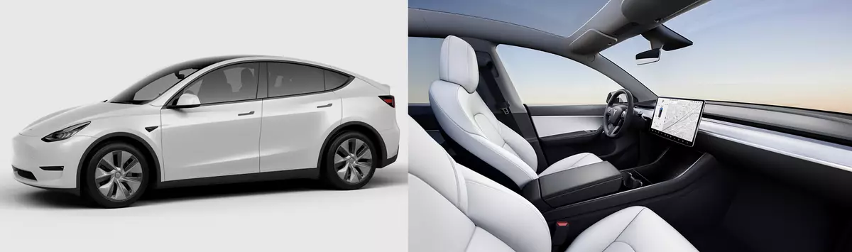 O crossover básico Tesla Model y saiu antes do tempo