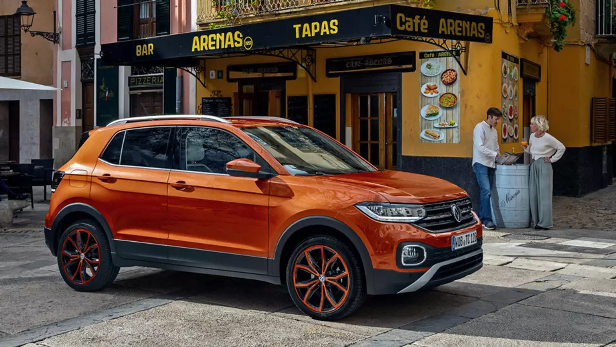 Tá súil againn an crossover T-Cross Volkswagen a logánú 1473_14