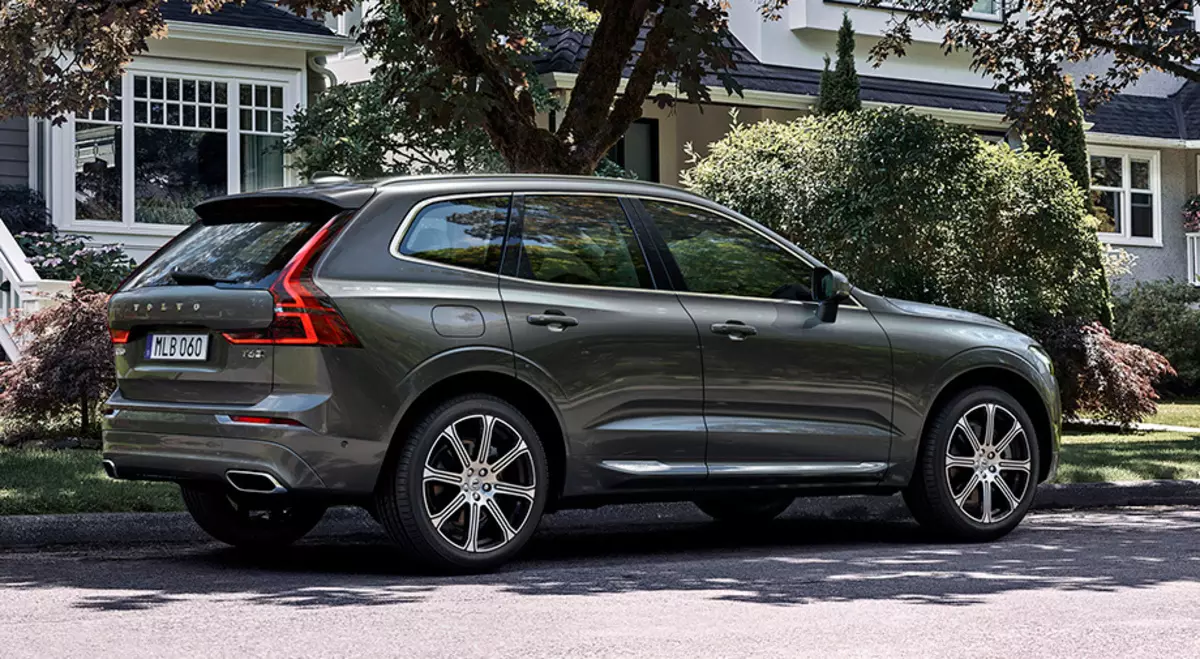 Ngenali modél volvo xc60 pangsaéna dina platform spa