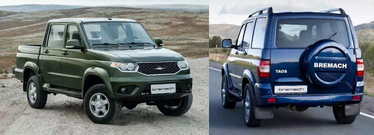 SUVS ۽ اچار UAZ آمريڪي مارڪيٽ ۾ داخل ٿيندا