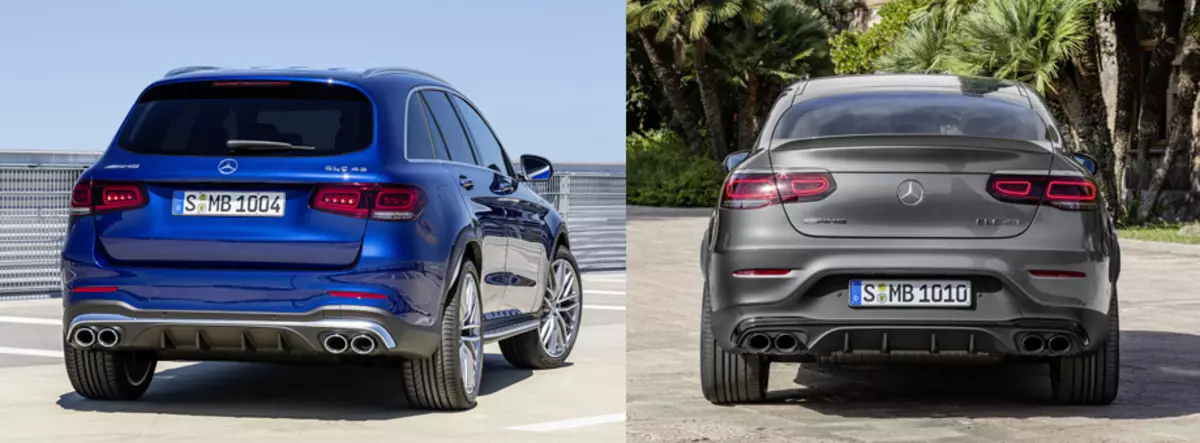 Hiji pasangan Mercedes-AMG GLC 43 crossovers ditambahkeun dina kakuatan 15457_1