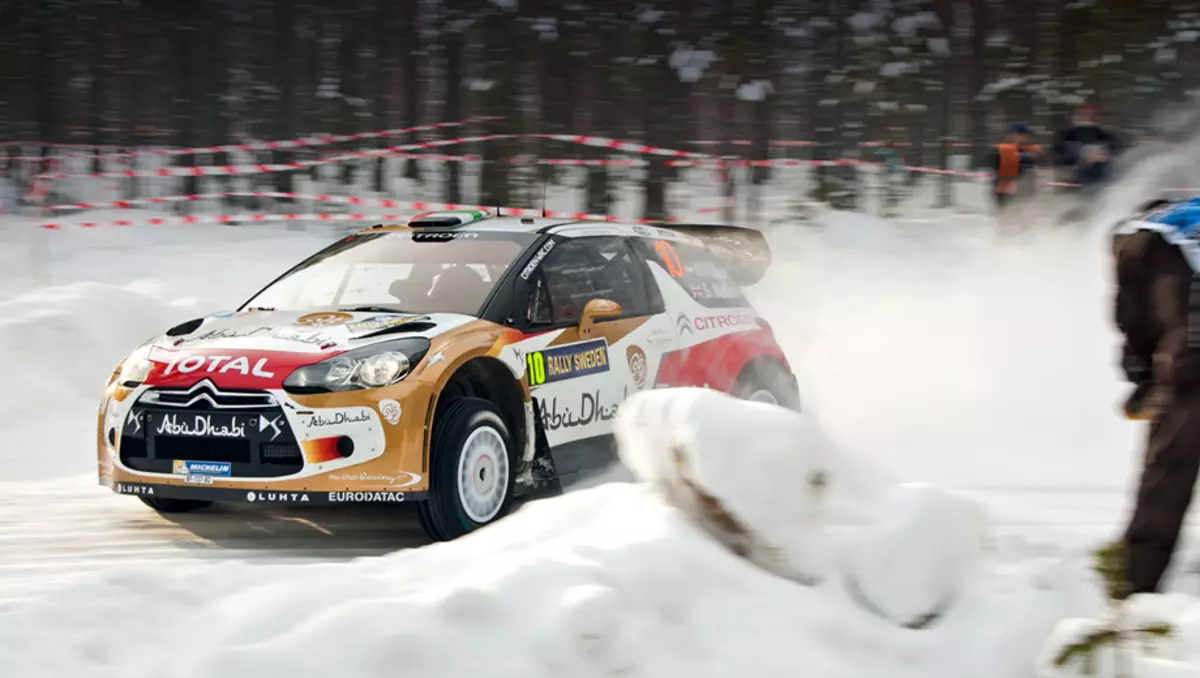 Finalmente, ganamos el invierno con un rally sueco WRC.