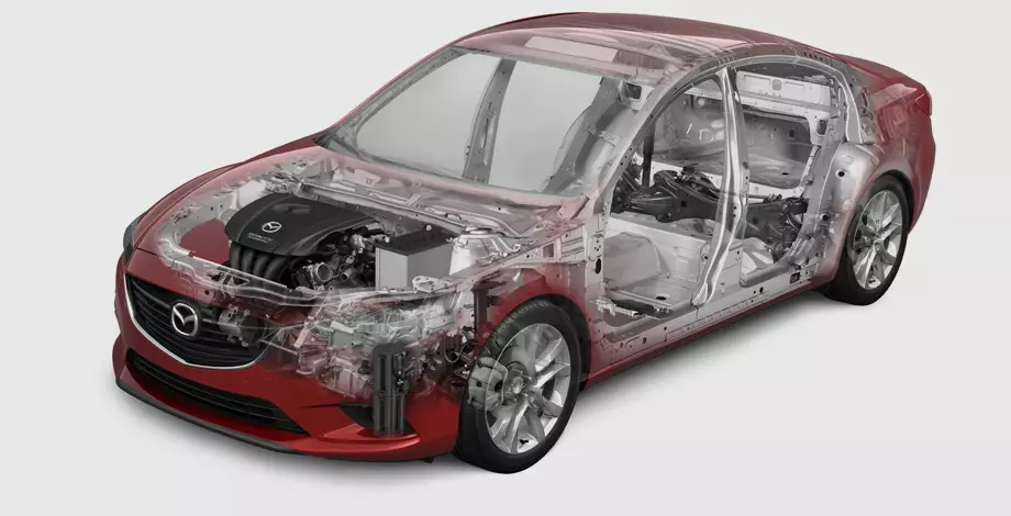 Va llançar la llum de l'estudi sobre el nou sedan Mazda6 1565_11