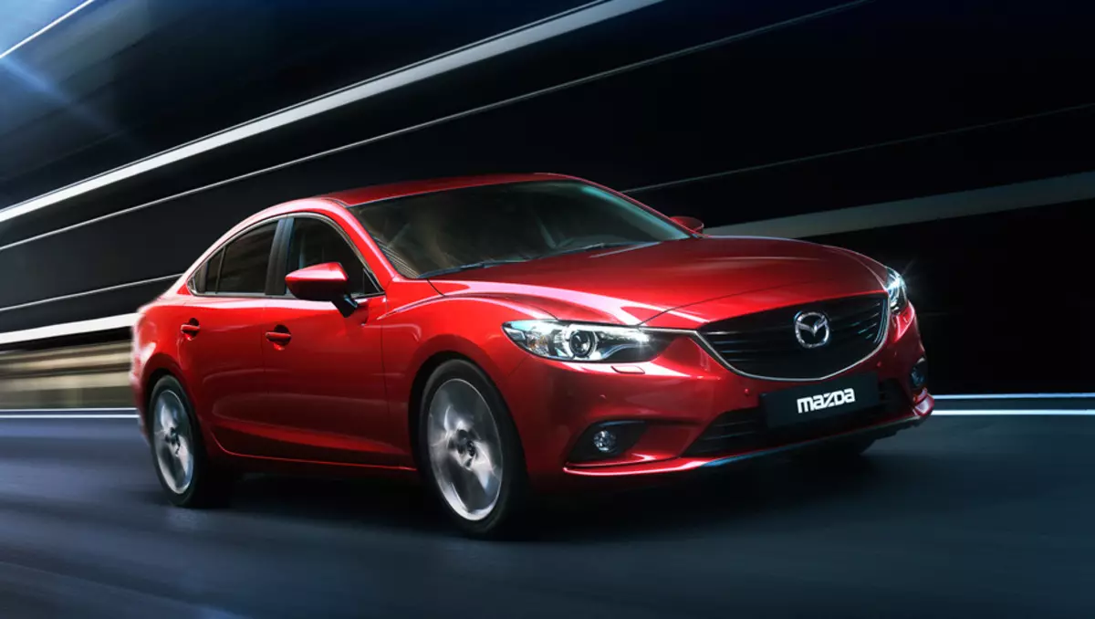 Derramou a luz do estudo no novo sedán Mazda66 1565_7