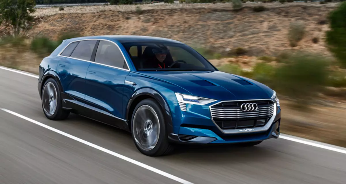 Ang punong barko modelo Audi A9 ay magiging isang electric sedan 15711_1