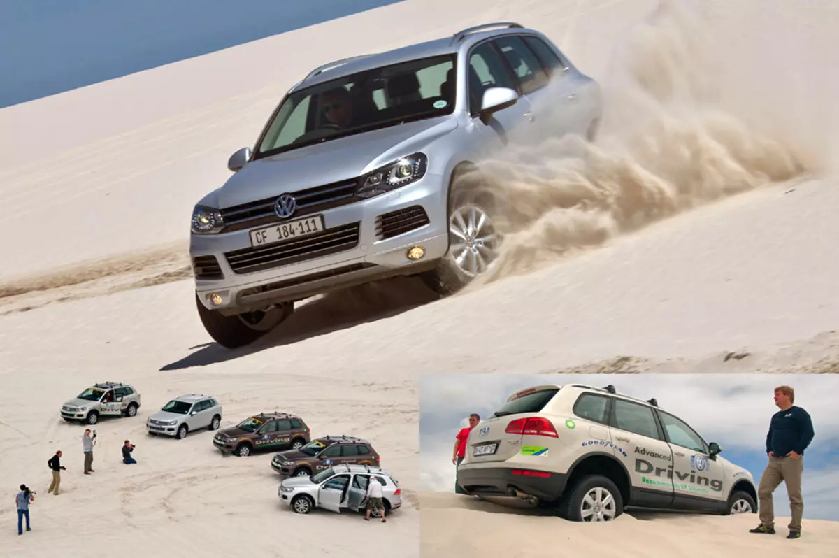 Biz Afrikada Volkswagen Tuareg SUVS-da amalga oshirmoqdamiz 1572_6