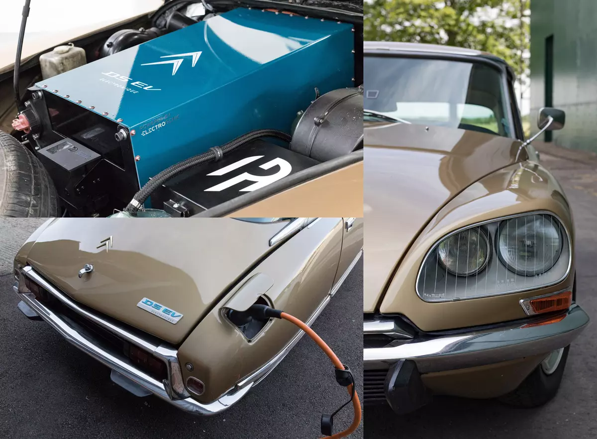 electrogenic ໄດ້ຫັນ citroen ds ກັບ electrocar 160_2