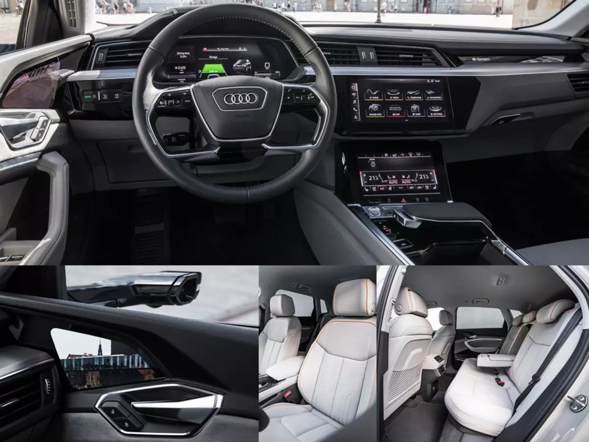 Five displays showed five displays in the cabin of the AUDI E-TRON 16534_1