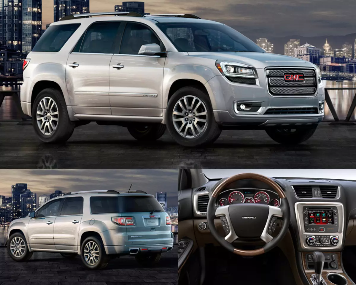 Chicago sýndi uppfærð GMC Acadia Crossover 17218_2