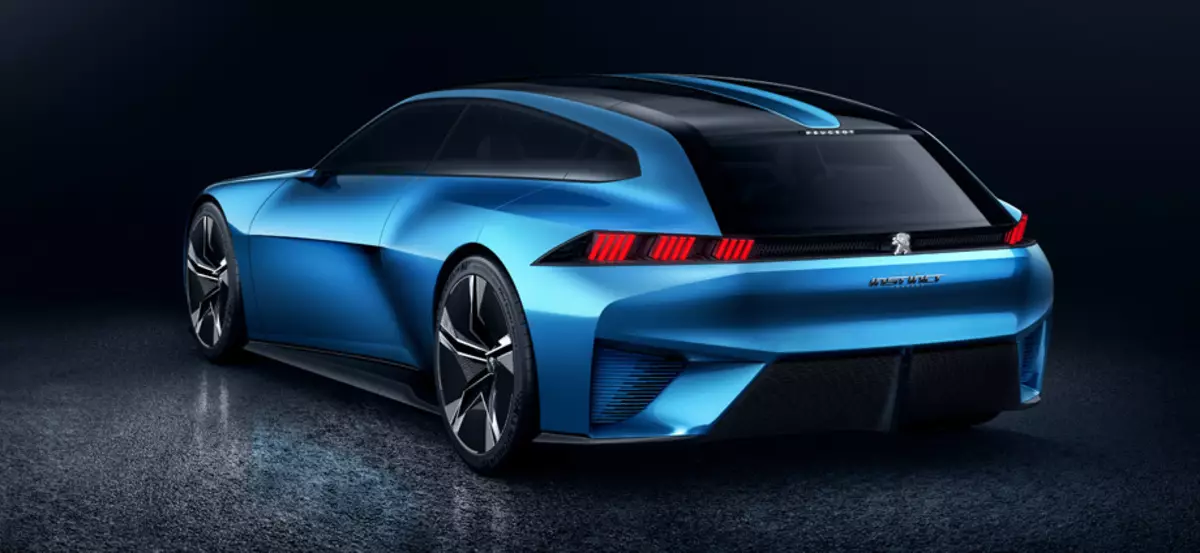 Le concept d'instinct Peugeot a cité 