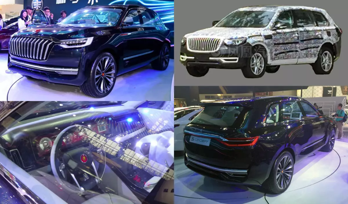 Hongqi HS7 Parckarter একটি সিরিজের একটি সিরিজ প্রস্তুত করেছে 18383_1